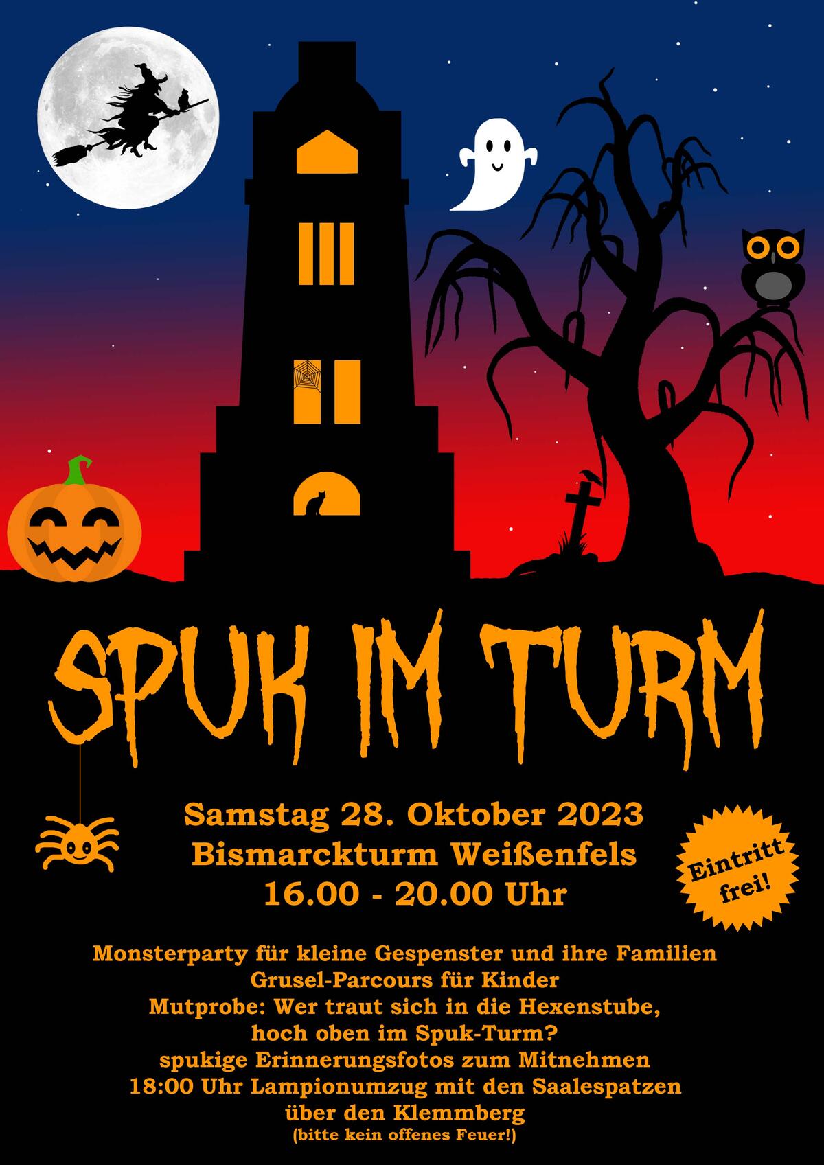 Spuk im Turm / weissenfels-erlebnis.de